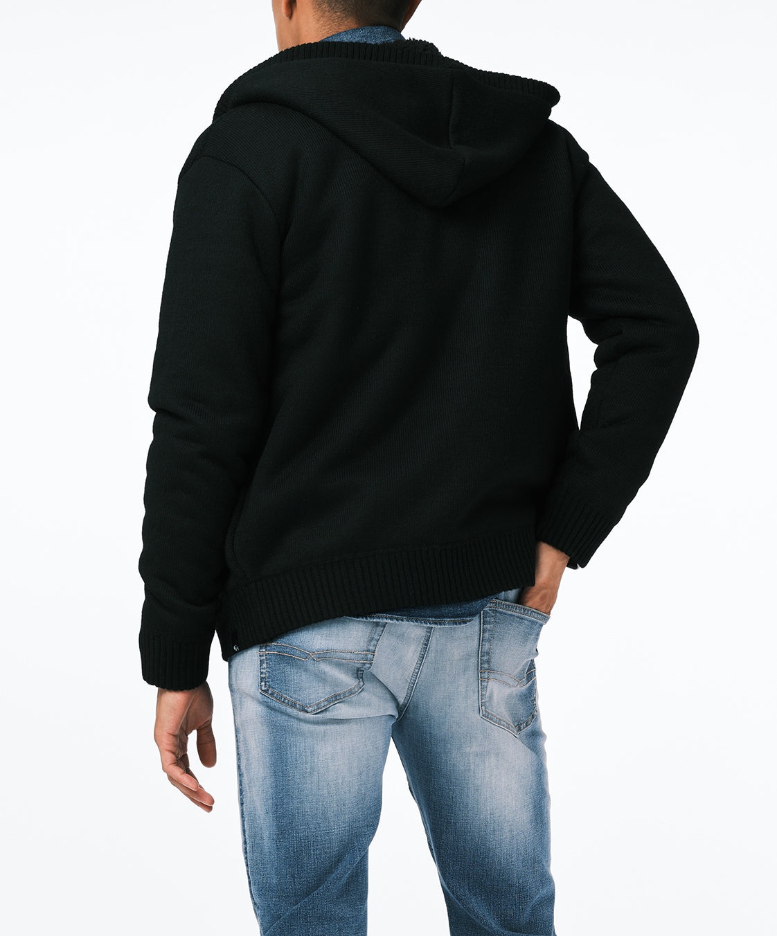 Men’s Full-Zip Hooded Jacket - Sweater design and production